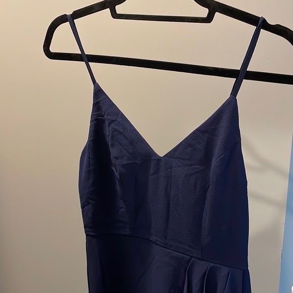 Showpo. | Dresses | Showpo Lucky Day Drape Maxi Dress In Navy | Poshmark